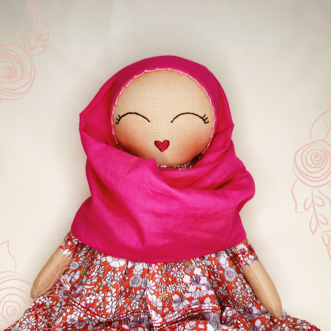 Sofia Bespoke Hijab Doll ~ Liberty Edition #01 – DollsByMawar